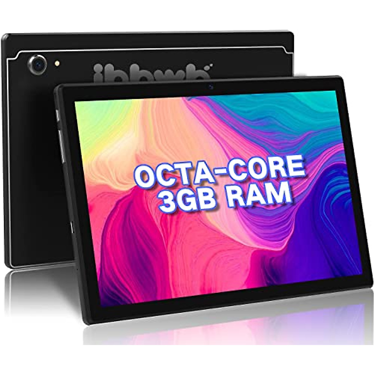 Tablet 10 Inch 3GB RAM, Octa-Core Android 10.0 Tablet, 32GB ROM, 128GB Expansion, 2.4G 5G Dual WiFi, 5MP Front 13MP Rear Camera, 10.1'' HD Touch Screen, Support GPS, Bluetooth