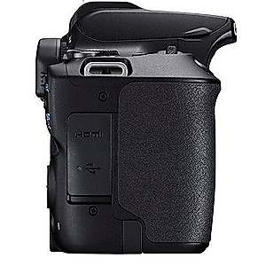 33rd Street Camera Canon EOS 250D (Rebel SL3) DSLR Body Only Camera Bundle + Accessory Kit Including Photo & Video Editing Software Package (Renewed)