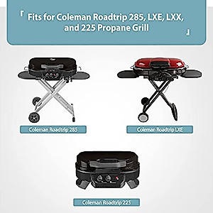 SHINESTAR Grill Cover and 18FT Propane Hose Adapter, Upgraded Set for Coleman Roadtrip 285, LXE, LXX, and 225 Propane Grill