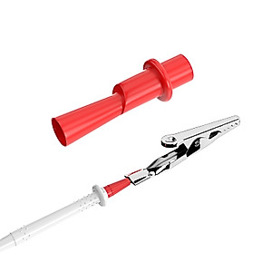 Goupchn Multimeter Test Leads Kit Banana Plug with Push On Alligator Clips Precision Sharp Probes Digital Electrical Test Probes 1000V 10A