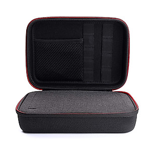 Hallart Travel Carry Case for Zoom H1, H2N, H5, H4N, H6, F8, Q8 Handy Music Recorders, Charger, Mic Tripod Adapter,SD cards and Accessories