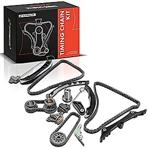 A-Premium Engine Timing Chain Kit W/Tensioner [fits DOHC, 6Cyl 3.6L] Compatible with Jeep & Dodge & Ram & Chrysler Vehicles, fits for Grand Cherokee 11-20, Wrangler, Journey, 1500, Durango & More