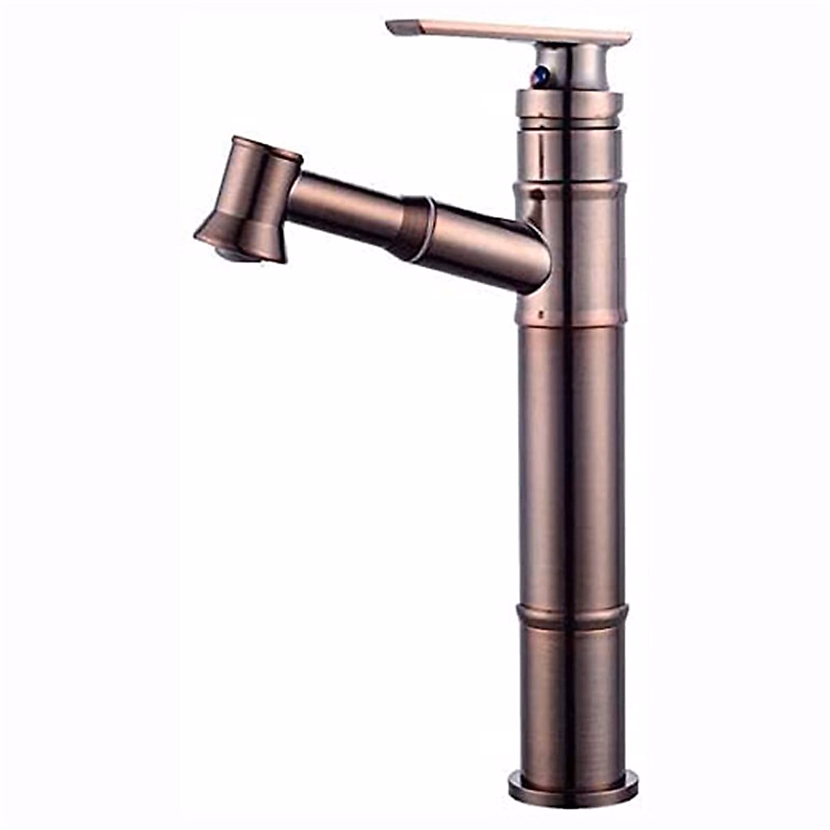 CHLDDHC Brass Bathroom Tap Retro Expandable with Removable Hand Blade Faucet Single Line Mixer Kitchen Faucet Bathtub Faucet