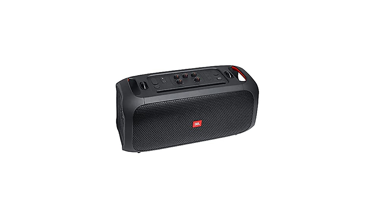JBL PartyBox On-The-Go Portable Bluetooth Speaker with Lights and 100W ...