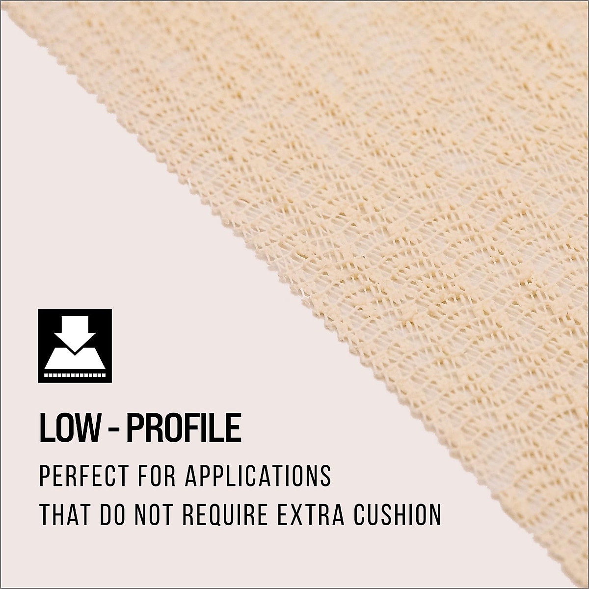 Rug Stop Natural Rubber Non-Slip Indoor Rug Pad, Size: 8' x 10' Rug Pad