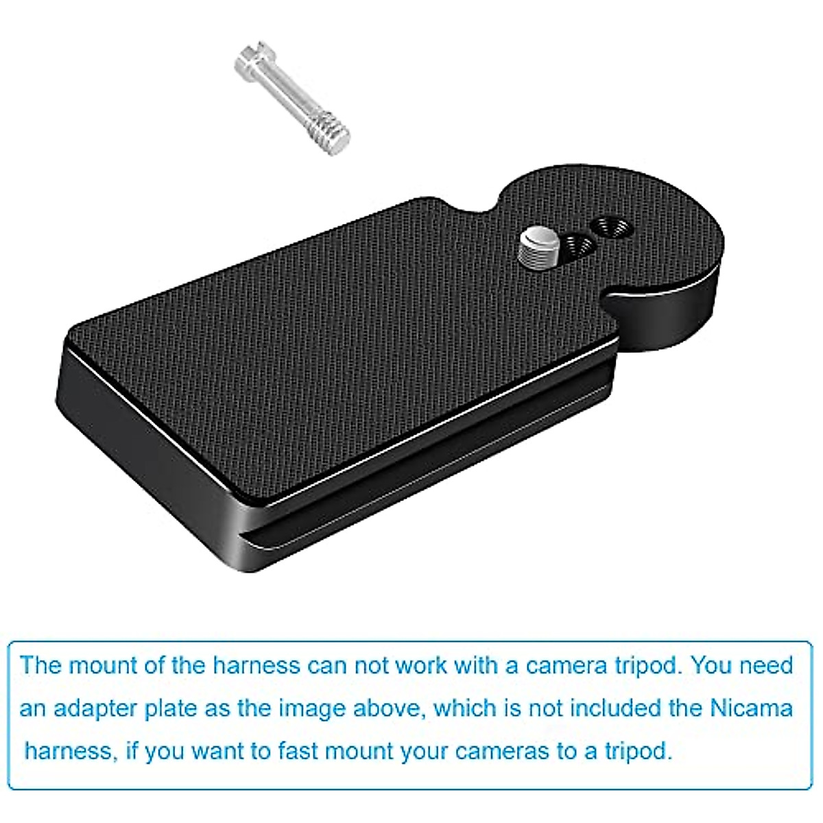 Nicama Dual Shoulder Camera Strap for Two-Cameras, Carrier Chest Harness Vest with Mounting Hubs & Backup Safety Straps for DSLR Canon 6D 5D2 5D3 Nikon D800 D810 Sony A7S Sigma Olympus