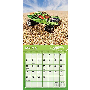 Hot Wheels 2021 Wall Calendar