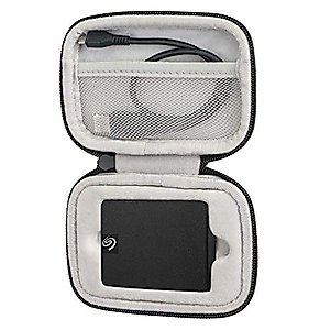 Khanka Hard Travel Case Replacement for Seagate One Touch SSD/Expansion SSD 500GB 1TB External Solid State Drive Portable