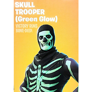 Fortnite Action Figures 15 Piece Collectors Set - 5 Character Figures, 5 Harvest Tools, 5 Building Materials - Spooky Team Leade