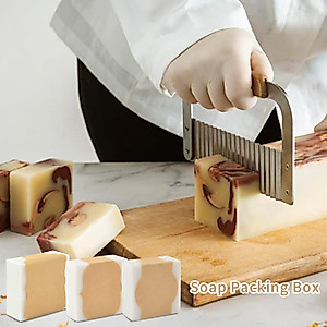 120 Pack Brown Kraft Soap Labels Stickers Soap Labels Soap Packaging Paper Wrap for Homemade Soap Soap Label Packaging Brown Kraft Soap Labels Soap Wrappers for Homemade Soap Packaging Supplies