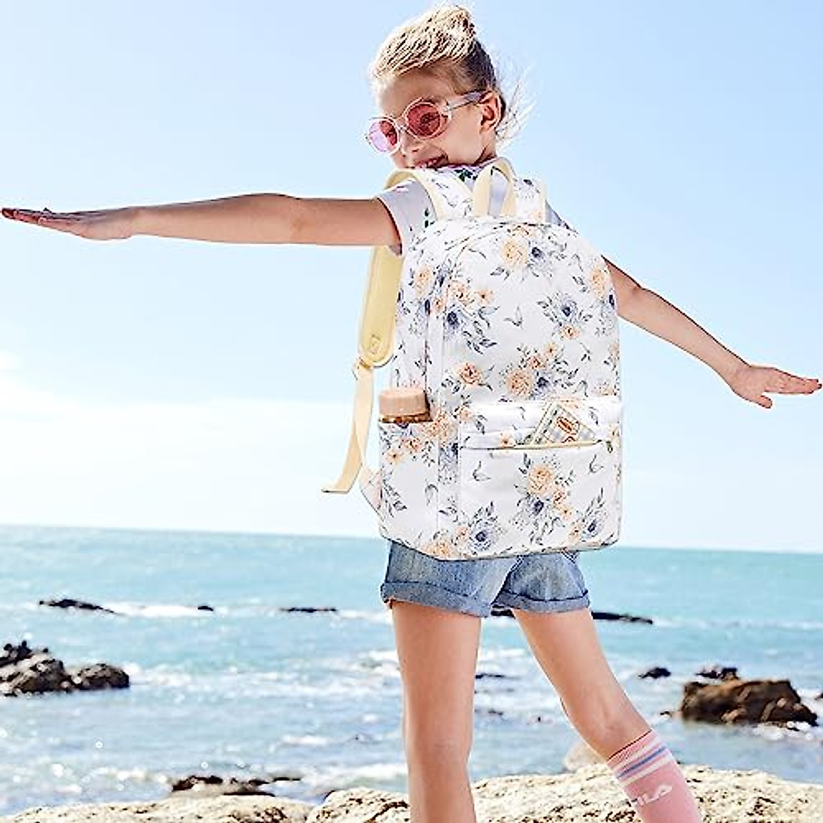 CAMTOP Backpack for girls backpack with lunch box set kids backpack for School Bookbag