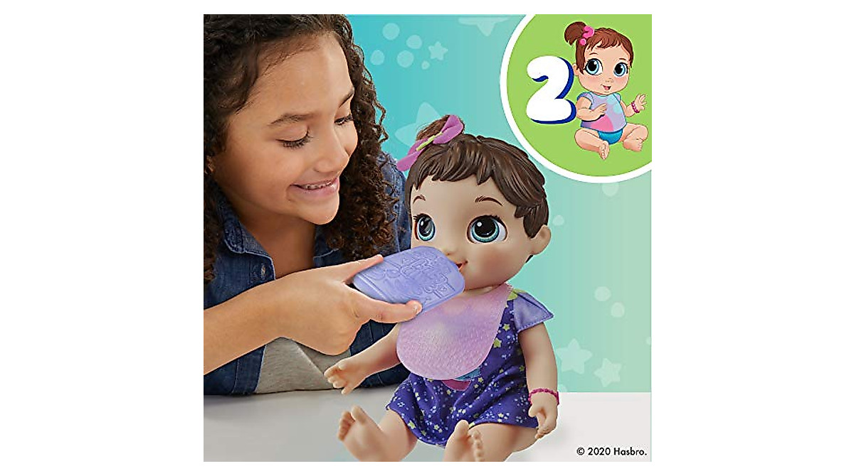 Baby Alive Baby Grows Up Doll - Grow, Talk & Play with Surprises