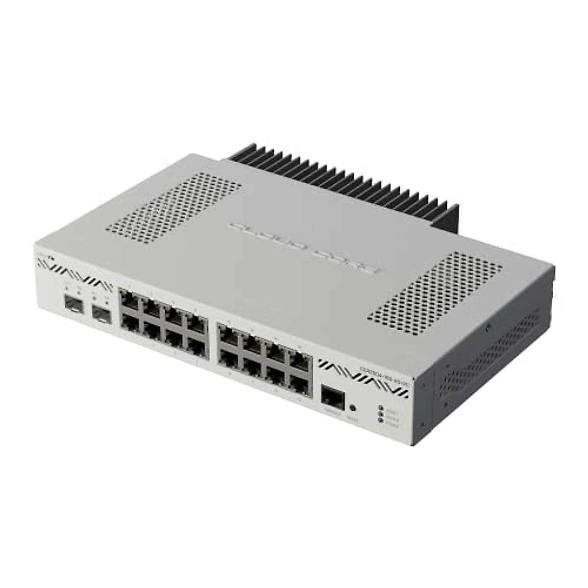 Mikrotik CCR2004-16G-2S+PC Ethernet Router 16x Gigabit Ethernet Ports, 2x10G SFP+ Cages.