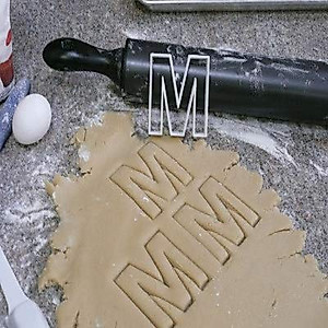 HAPPY MOTHERS DAY LETTERS M O M FLOWER MAMA MOMMY SET OF 3 COOKIE CUTTERS MADE IN USA PR1226