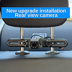 BAOHZ Baby Car Camera,4.3-Inch HD Night Vision Display, Safety Car Seat Mirror, Easily Observe The Baby's Moveat at Any Time While Driving