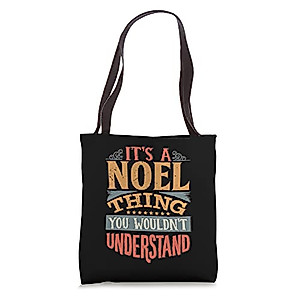 Noel Name Tote Bag