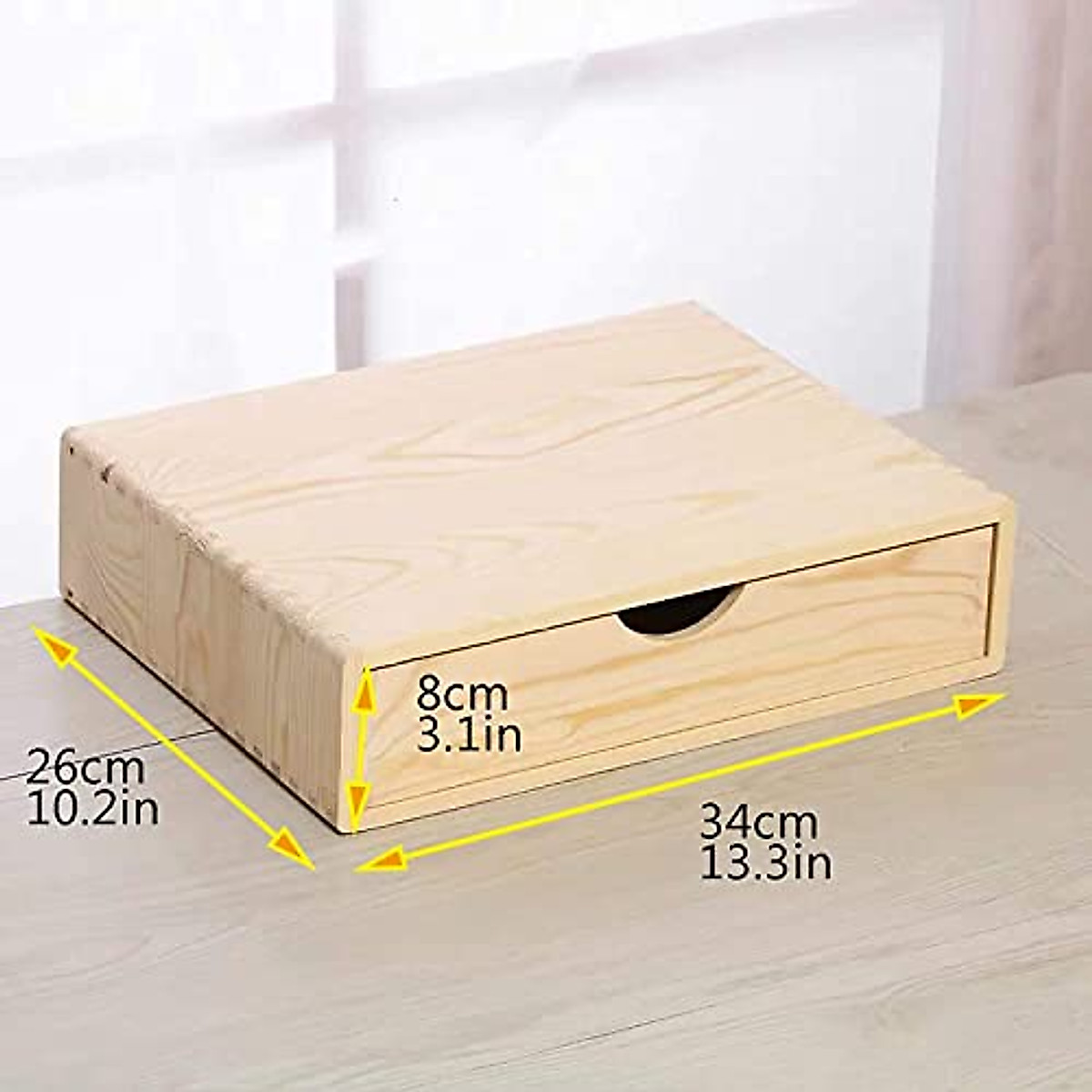 File Cabinet Desktop File Drawer Quality Wood Desk OrganizerFiling Cabinet Desktop Office Supplies (1 Layers)