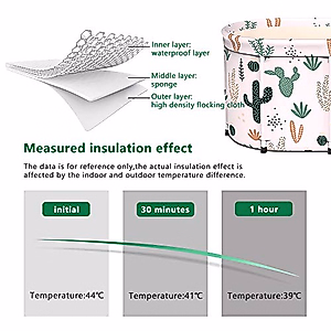 LUCKUP Large Foldable Soaking Bathing Tub Portable Bathtub for Adults Freestanding Non-Inflatable Hot Bath Tub, Thickened Thermal Foam to Keep Temperature Suitable for two person 43”x25”x20”