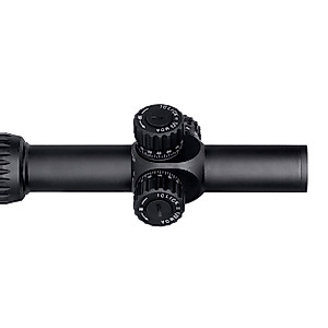 Monstrum G3 1-6x24 First Focal Plane FFP Rifle Scope with MOA Reticle | MH300 H-Series V1 Scope Mount | Bundle