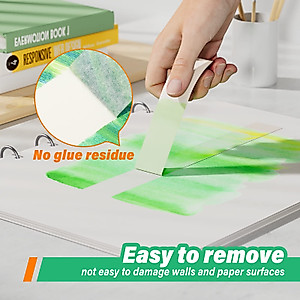 CREGEAR Masking Tape 1 Inch × 55 Yards per Roll, 10Pack General Purpose Masking Tape Bulk for Painting, Arts, Crafts, Label, Light Duty Packaging, Total 550 Yards/1650 Feet