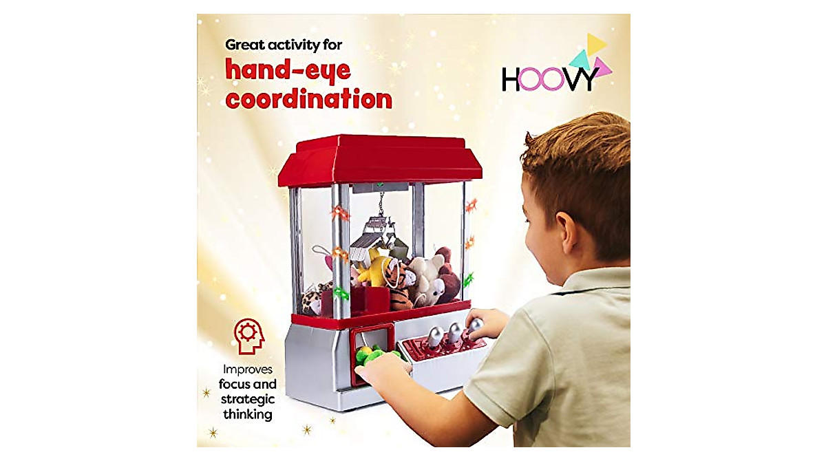 Hoovy Candy Claw Machine - Fun Arcade Game for Kids & Parties