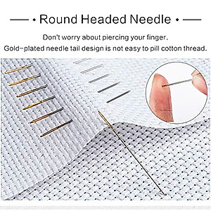 Joy Sunday Cross Stitch Kits 14CT Stamped Sacred Heart 1 13.4"x18.5" or 34cmx47cm Easy Patterns Embroidery for Girls Crafts DMC Cross-Stitch Supplies Needlework Figure Series