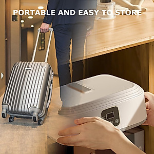 Ljusved Portable Clothes Dryer - Mini Portable Dryer Machine for Laundry in Apartments, Hotel Room and for Travelling