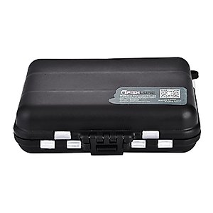 Fishing Lure Box, Bait Box Waterproof Portable Fishing Lure Tackle Hook Bait Storage Box Case With Compartments for Fishing