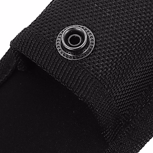 OSALADI 2 Pcs Pocket Knife Sheath Portable Pouch Knife Holders Shop Knife Sheaths Knife Sheath Holster Knife Storage Pouch with Belt Loop (Width: 6.4CM, Height 2.8CM)