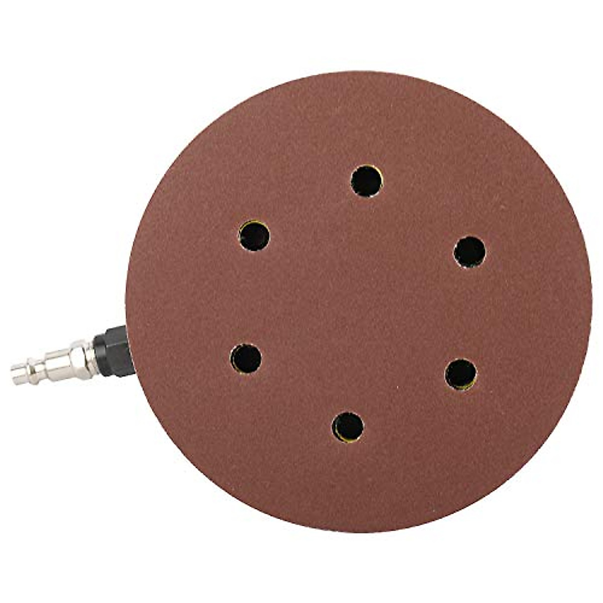 6" Air Random Orbital Sander with Dust Bag, 10000RPM Speed Pneumatic Palm Sander with 7 pcs 240# Sandpaper