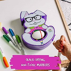 The Eggmazing Egg Decorator Easter Egg Mini Decorator Kit & The EggMazing Bunny Egg Decorating Spinner - Arts and Crafts Set