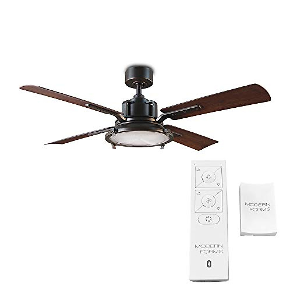Modern Forms Fans FR-W1818-56L-OB/DW Restoration 56``Ceiling Fan from Nautilus collection in Bronze/Dark finish,