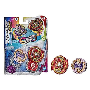 BEYBLADE Burst Rise Hypersphere Dual Pack Master Devolos D5 and Forneus F5-2 Right-Spin Battling Top Toys, Ages 8 and Up