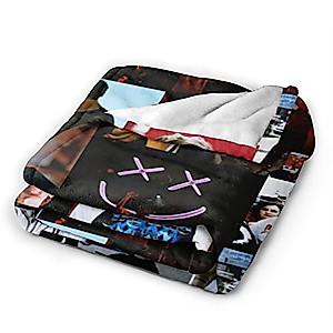 GingerDHallberg Throw Blanket Louis Singer Tomlinson Lightweight Flannel Blanket Air Conditioning Blankets for All Season 50"x40"