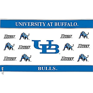 Tervis Buffalo University Wrap Individual Tumbler, 16 oz, Clear