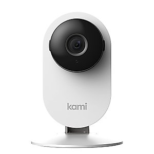 Kami by YI 1080P Indoor Security Camera, IP Home Surveillance System with AI Motion Detection, Activity Zone, Kami & YI Home APP, Compatible with Alexa & Google