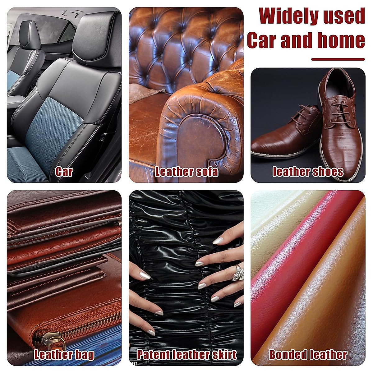 Alkyne Leather Filler,Leather Filling Paste,New Car Leather Filler Repair Cream,Leather Color Restorer Conditioner for Filling or Repairing Holes Scratches (1pc)