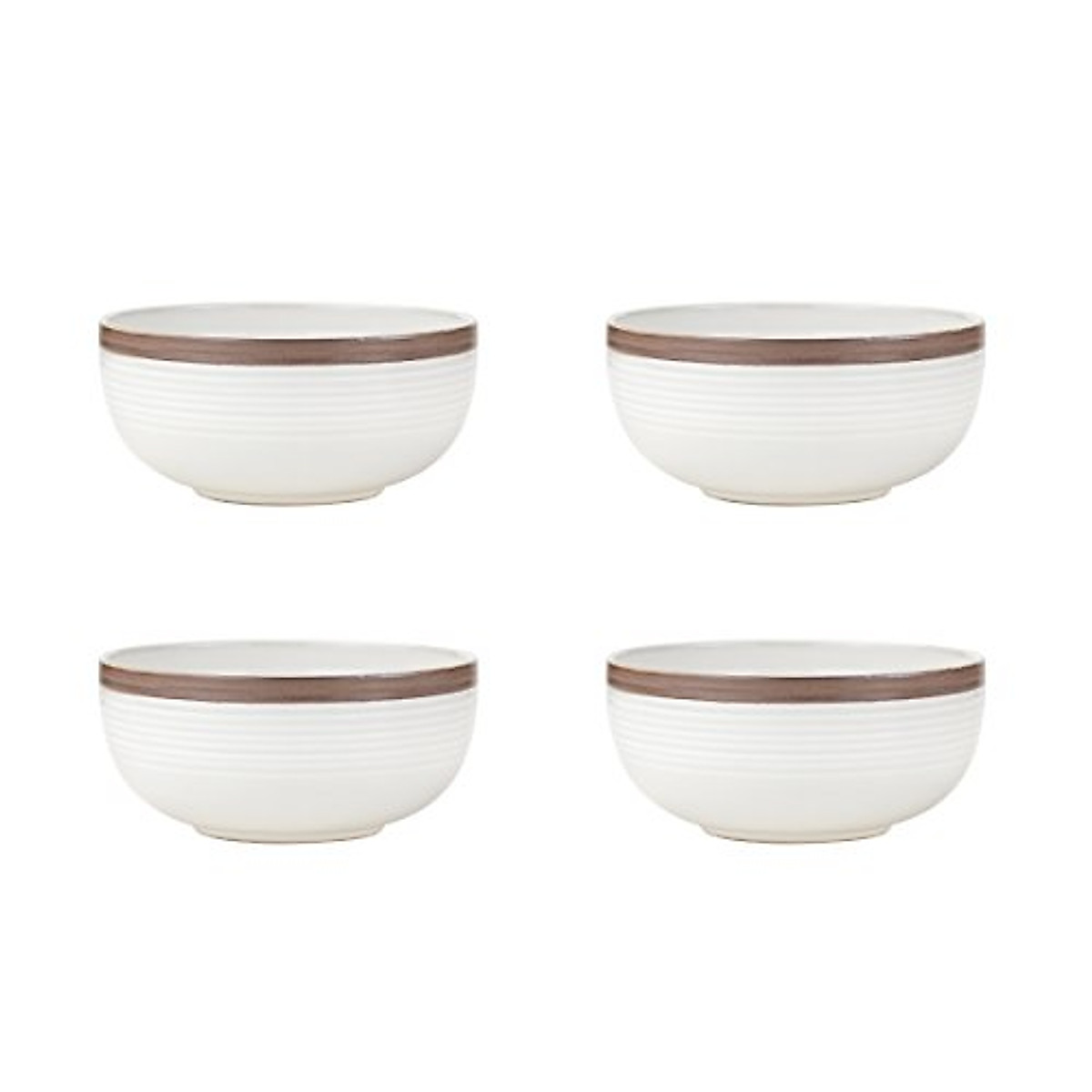 Pfaltzgraff Carmen Brown 16-Piece Stoneware Dinnerware Set, Service for 4 -