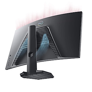 Dell Gaming S2721HGF 27 Inch Curved FHD 144Hz 1080p VA Ultra-Thin Bezel Monitor, Nvidia G-Sync and AMD FreeSync HDMI, DisplayPort, VESA Certified, Gray (Renewed)