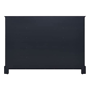 Signature Hardware 953665-48-RUMB-0 Quen 48" Free Standing Single Basin Vanity Set with Cabinet, Vanity Top, and Undermount Sink - No Faucet Holes