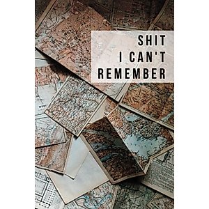 Password Log Book Organizer 6"x9" | 120 Pages | Map Paper Cover: Notebook Logbook for Internet Username Keeper with Logins, Web Addresses And Email