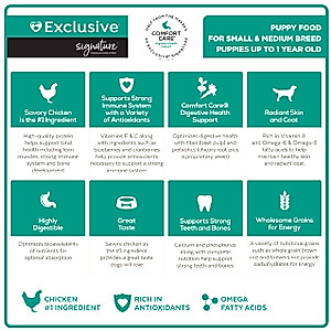 Exclusive | Signature Puppy Chicken & Brown Rice Comfort Care | Dog (Puppy) Food (5 Pound (5 lb.) Bag)