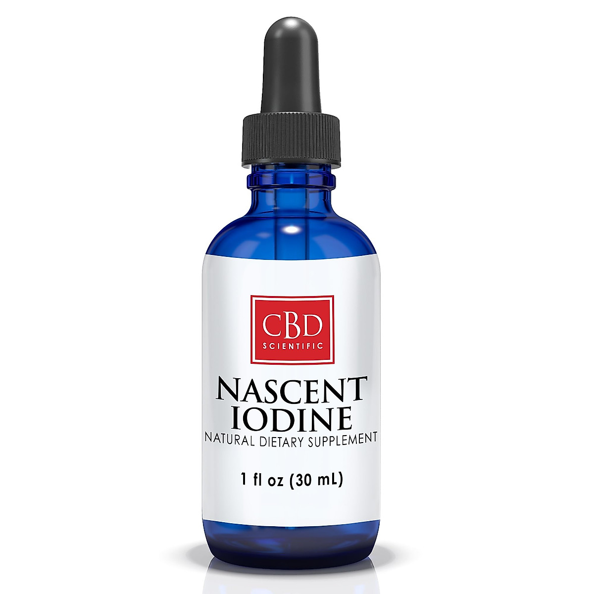 Organic Nascent Iodine Supplement Deep-Earth Sourced. Supports & Detoxifies Thyroid. Metabolism Heath, Focus & Better Sleep. 1,950 mcg per Serving