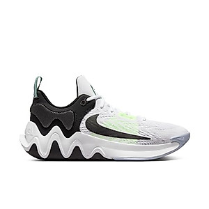 Nike Men's Giannis Immortality White/Metallic Gold-Black (CZ4099 100) (White/Barely Volt/Grey Fog/Black, us_footwear_size_system, adult, men, numeric, medium, numeric_8_point_5)