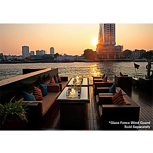 Outland Living Series 403-Espresso Brown Fire Table, Espresso Brown/50,000 BTU