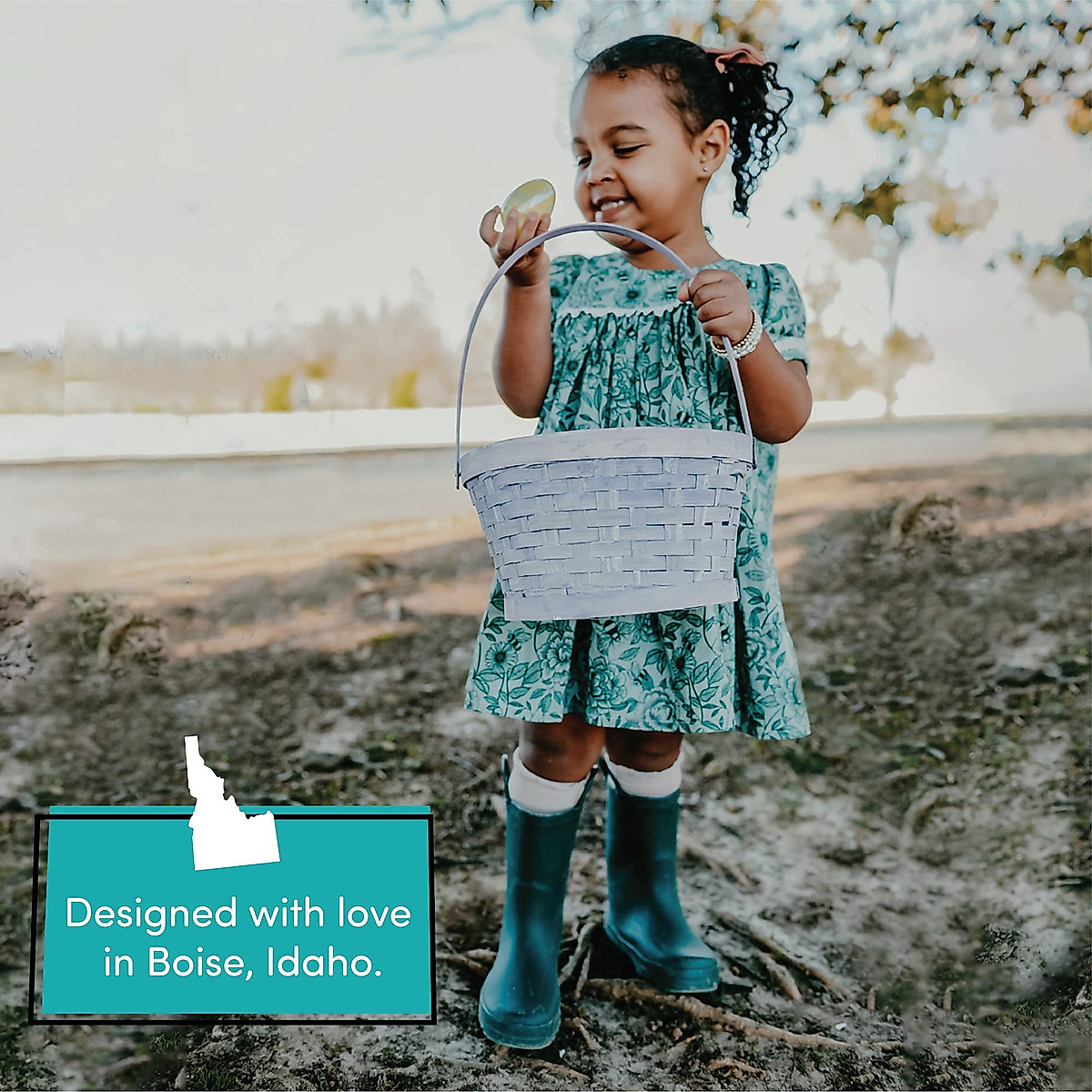 Lone Cone Elementary Collection - Premium Natural Rubber Rain Boots with Matte Finish for Toddlers and Kids, Leap Frog Green, Little Kid 2