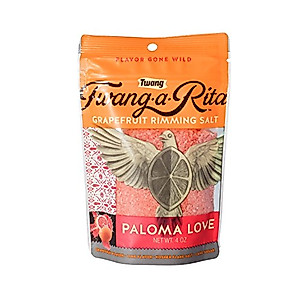 Twang-a-Rita Rimming Salt Varieties - 4 ounce pouch - (2 pack) (Paloma Love (Grapefruit))