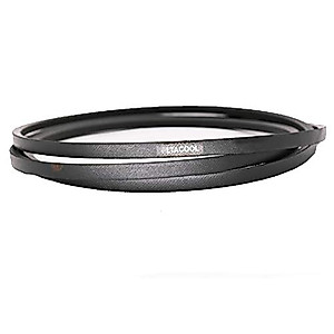 LTACOOL Garden Tiller Reverse Drive Belt 1/2" x 20.4" Replacement for 97075 GW-97075 MTD Troy Bilt