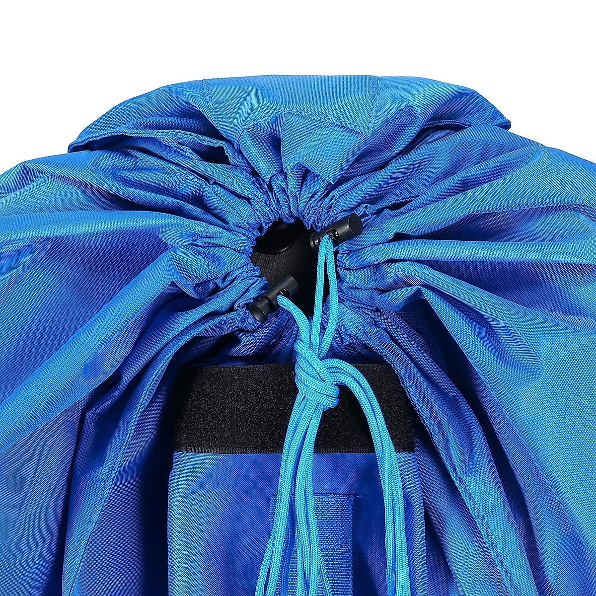 Gate Check PRO XL Double Stroller Bag for Airplane Travel | Extra Large & Ultra Durable Cover | Padded Adjustable Backpack Shoulder Straps | Easy Carrying - Blue