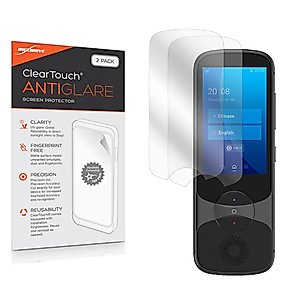 BoxWave Screen Protector Compatible with Jarvisen Translator - ClearTouch Anti-Glare (2-Pack), Anti-Fingerprint Matte Film Skin for Jarvisen Translator